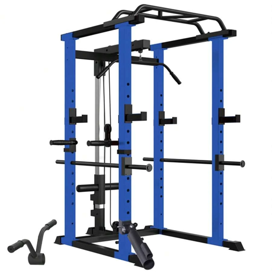 Home Gym Sets Multi-Functional Power Cage,Home Adjustable Pullup Squat ...