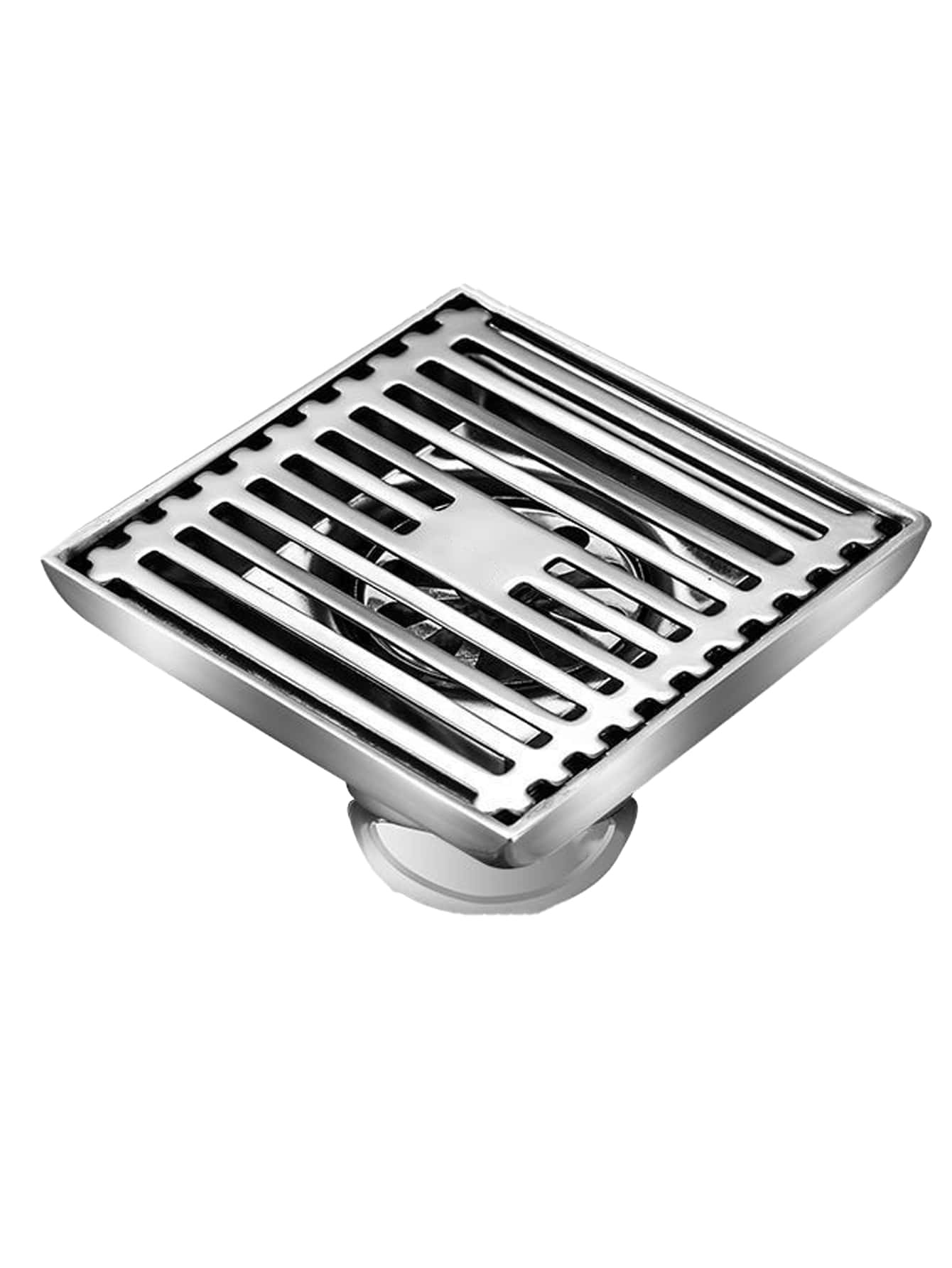 304 Stainless Steel Bamboo-Style Square Shower Drain With Sealing Cap ...