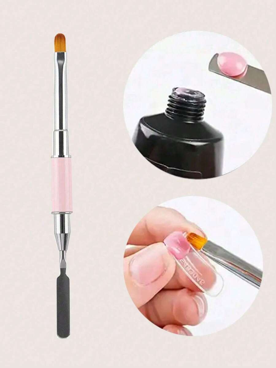 Double-Ended Round Head Light Therapy Round Head Flat Mouth Glue Pen ...