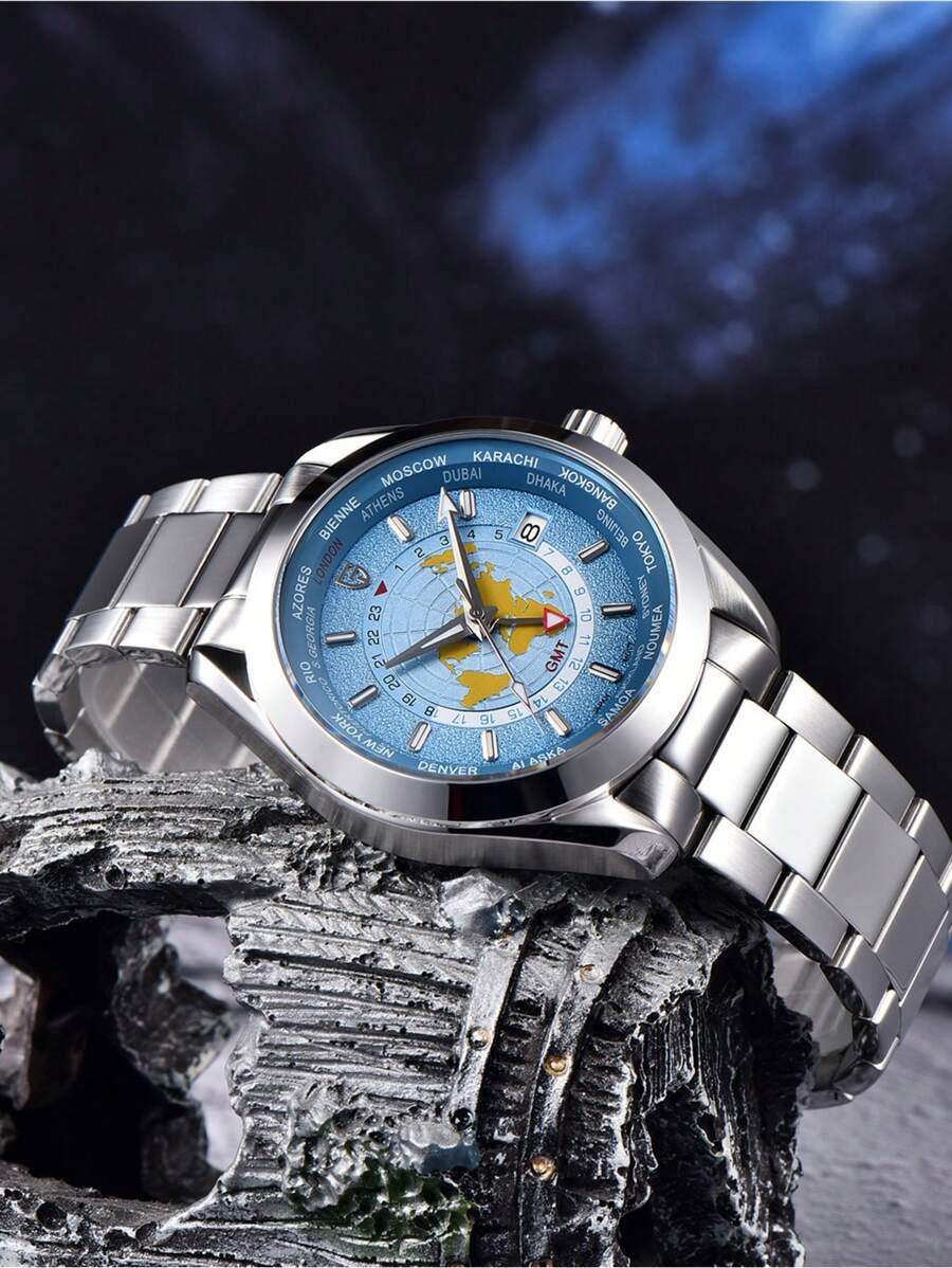 PAGANI DESIGN PAGANI DESIGN 2024 New Japan NH34A GMT World Time Mechanical Watch Men Summer ...