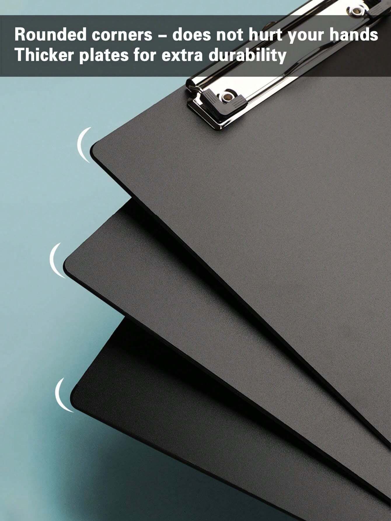 1pc A4 Size Plastic Board Clipboard File Folder, Student Writing Pad ...