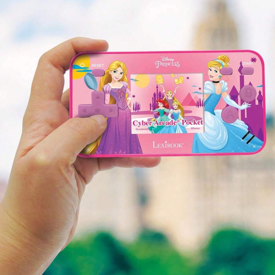 Lexibook Disney Princess Handheld Game Console Cyber Arcade® Pocket ...