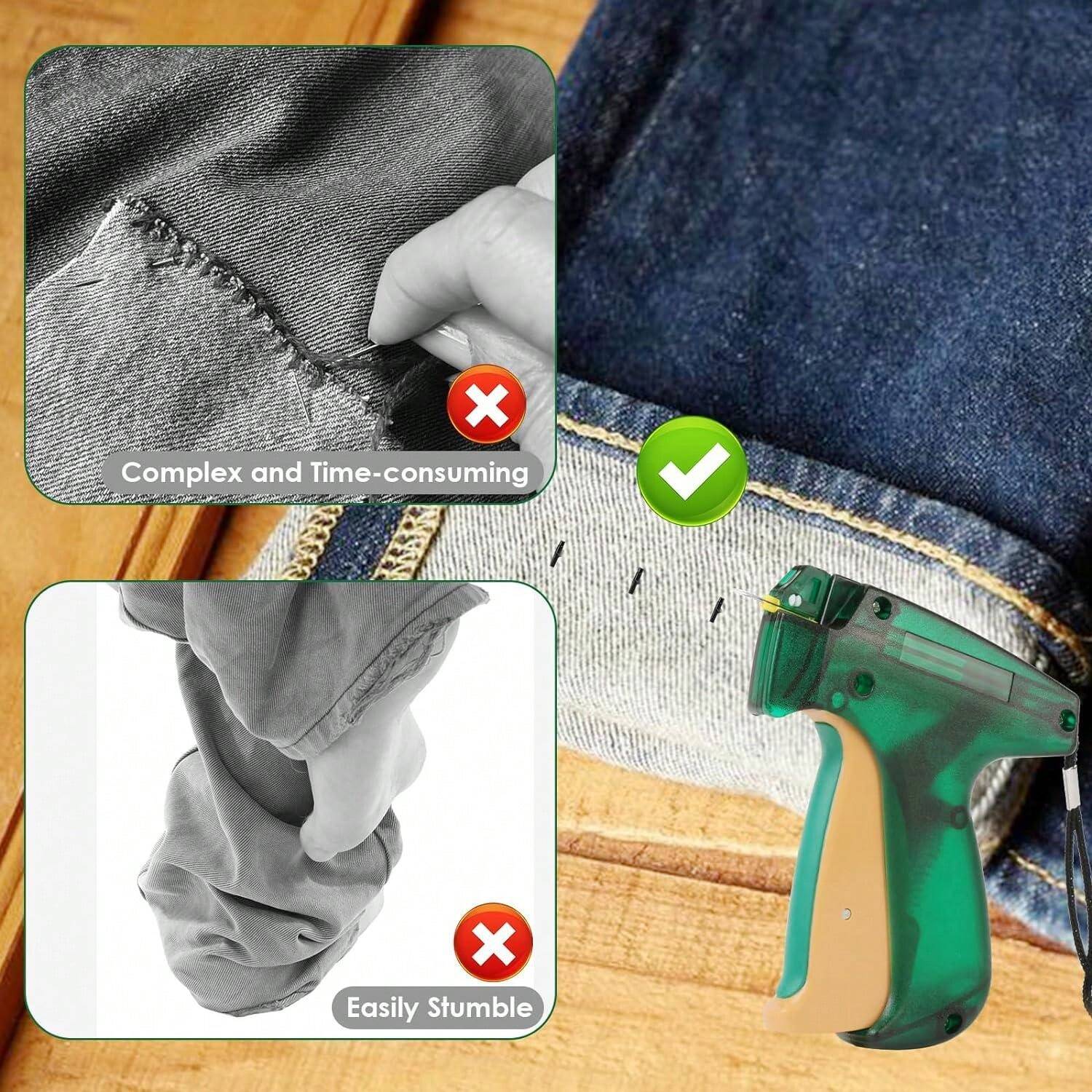 1 Set Tagging Gun Kit, Quick Clothing Fixer, Upgraded Micro Tagging Gun ...