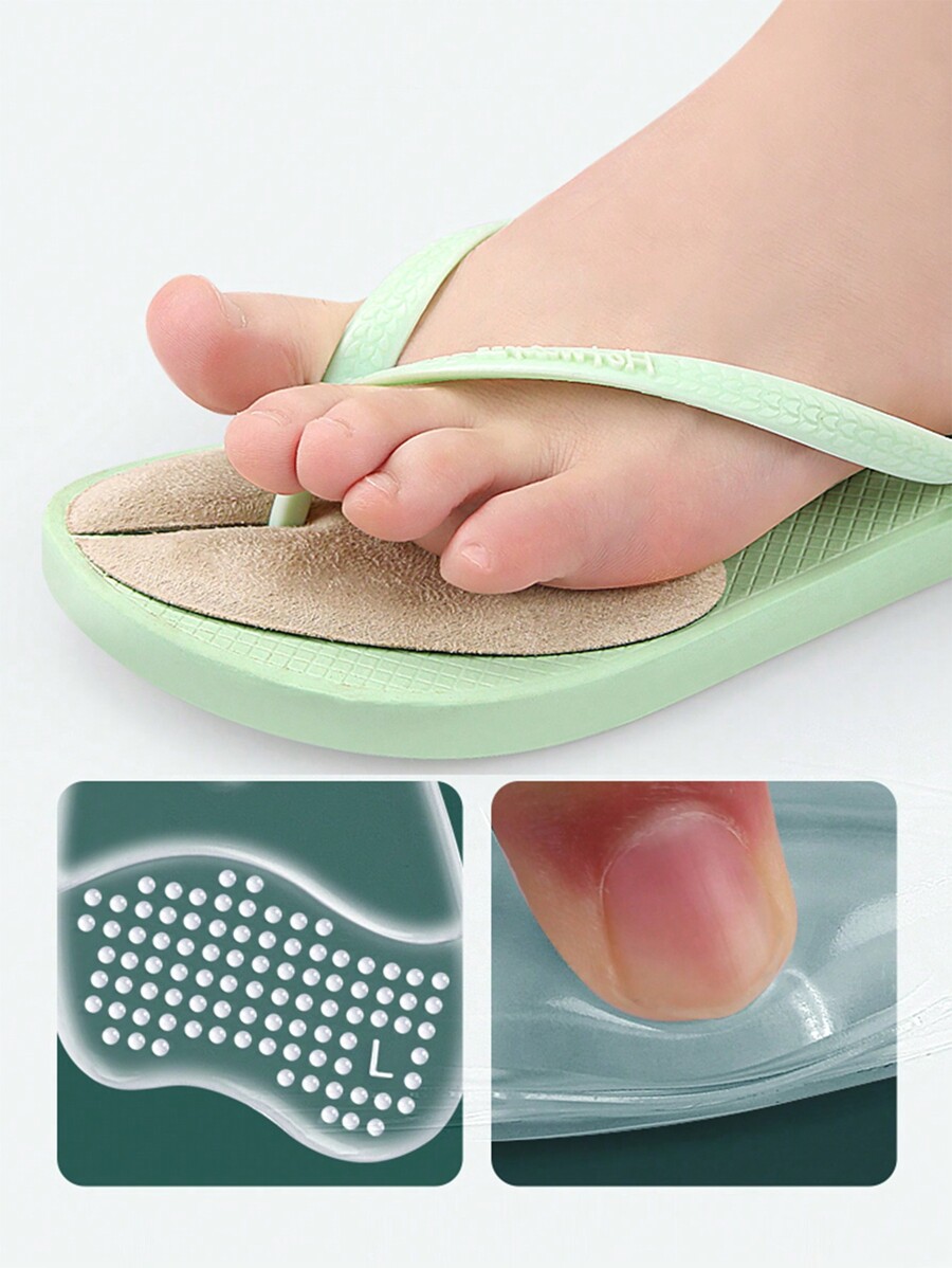 Toe Separator & Metatarsal Pad Flip Flop Anti-Pinch Feet Artifact, Non ...