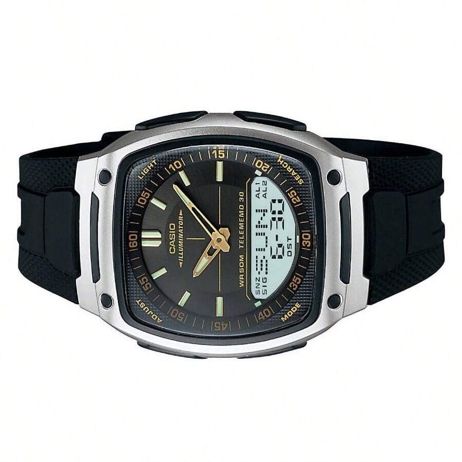 Casio Analog-Digital Men's Watch AW-81-1A | SHEIN USA