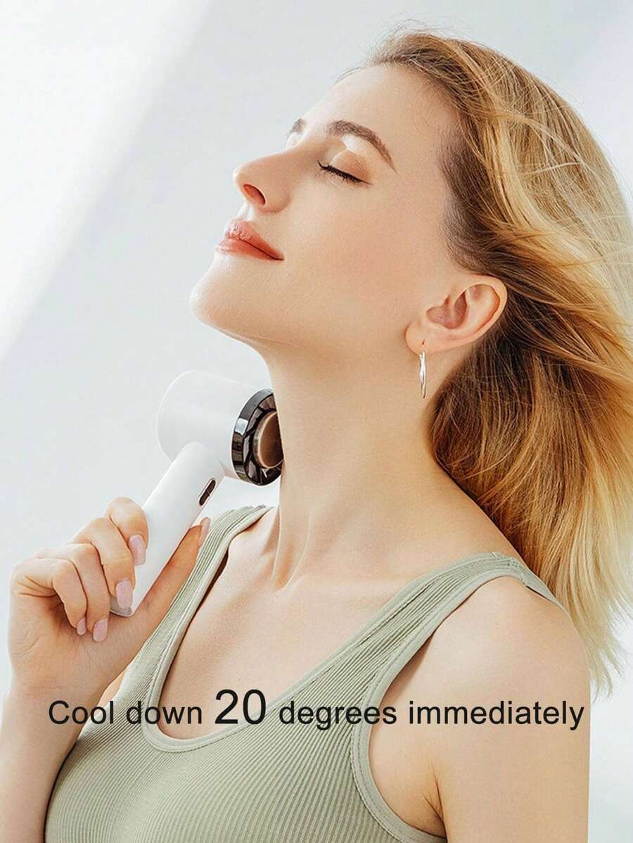 Portable Cold Compress Handheld Mini Fan, Semiconductor Refrigeration ...