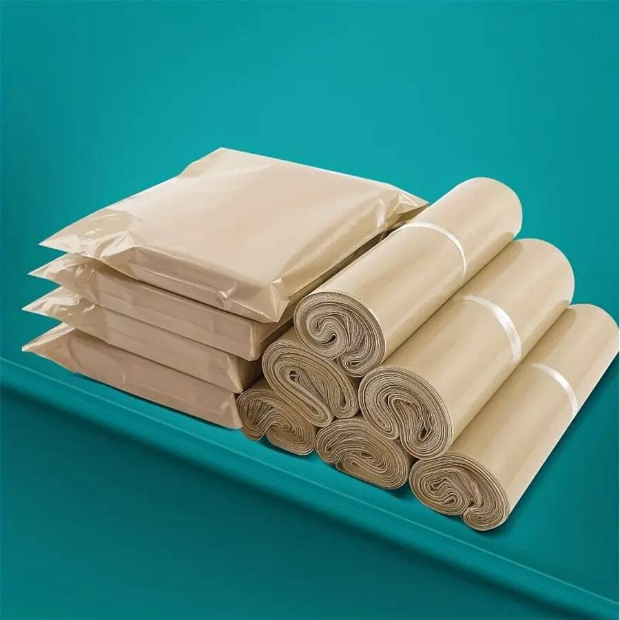 New Coffee Colored Waterproof Packaging Bags, Express Packaging Bags ...