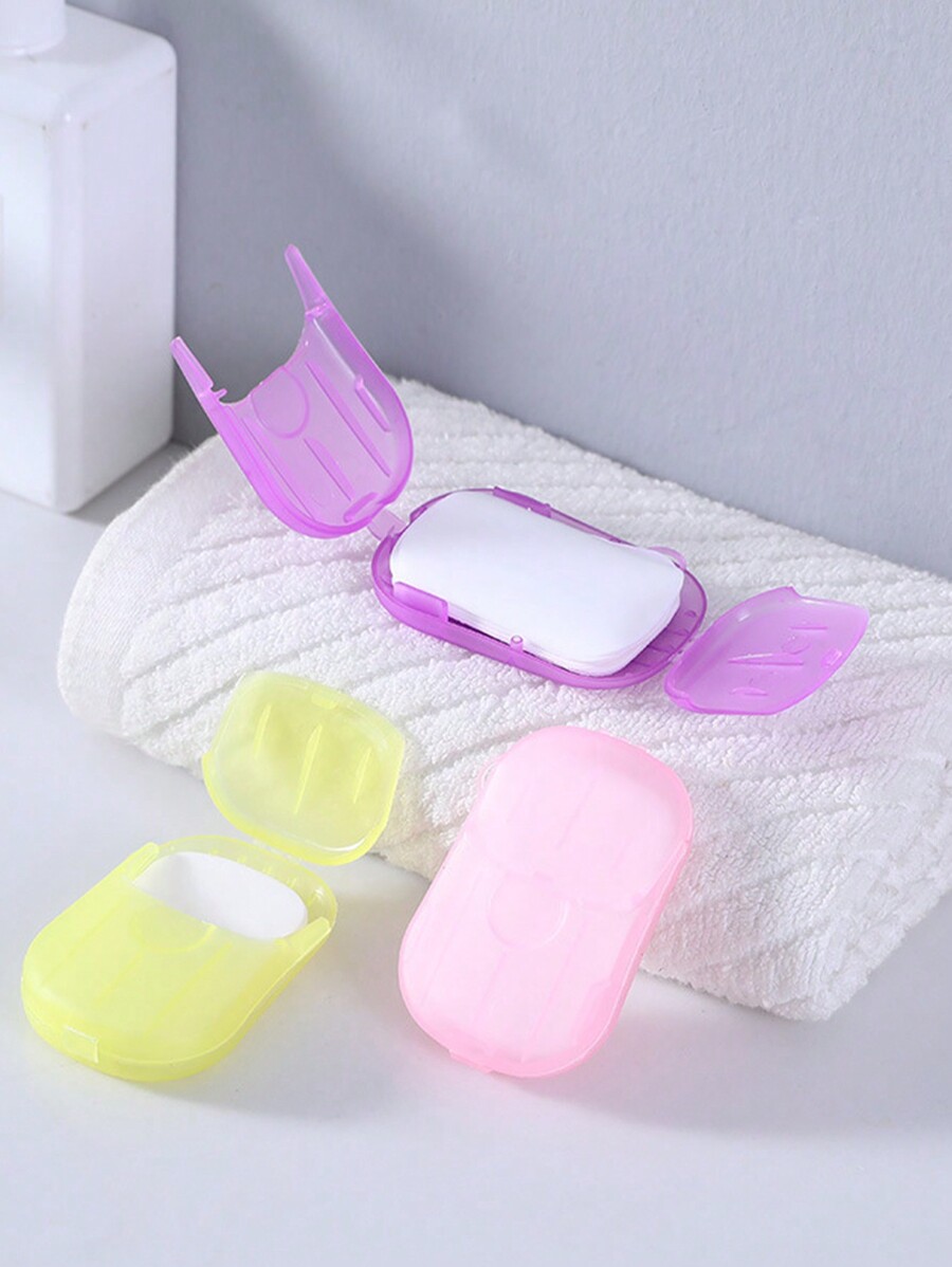 Portable Disposable Soap Tablets Outdoor Travel Hand Wash Antibacterial ...