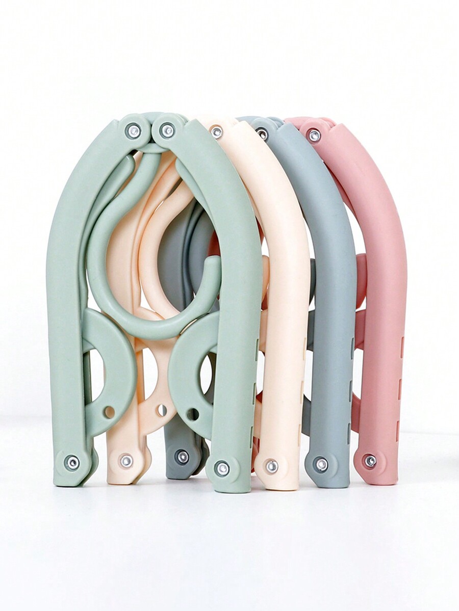 Portable Folding Clothes Rack, Travel Plastic Clothes Drying Rack For ...