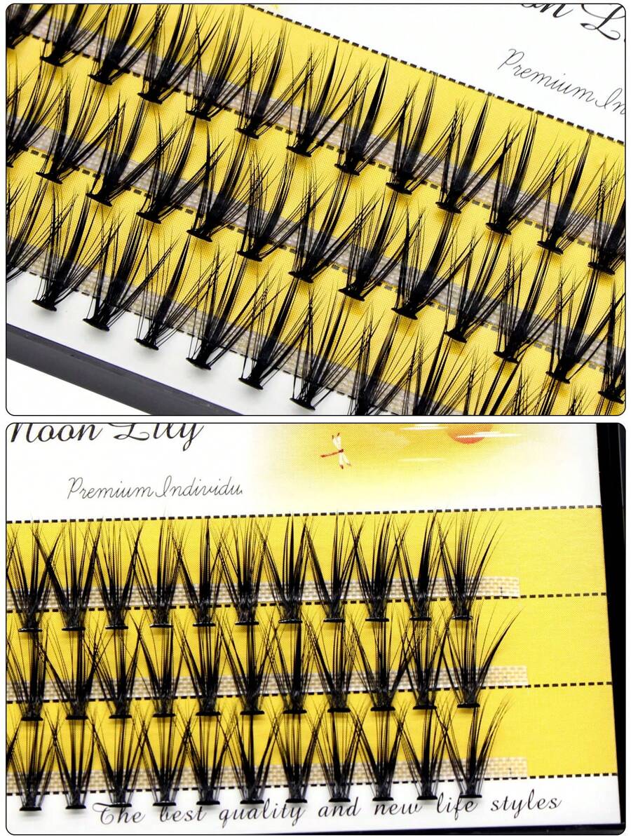 Moonlily Mink Super Fluffy 3d Russian Volume Eyelash Extensions Natural Looking Individual