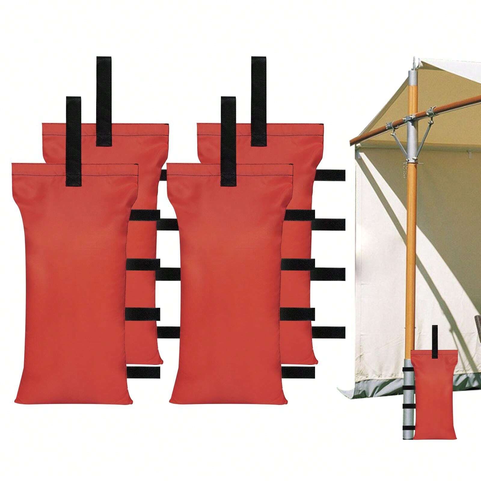 4 Pacotes 120 Lb Peso Canopy Outdoor Publicidade Galpão Com Saco De ...