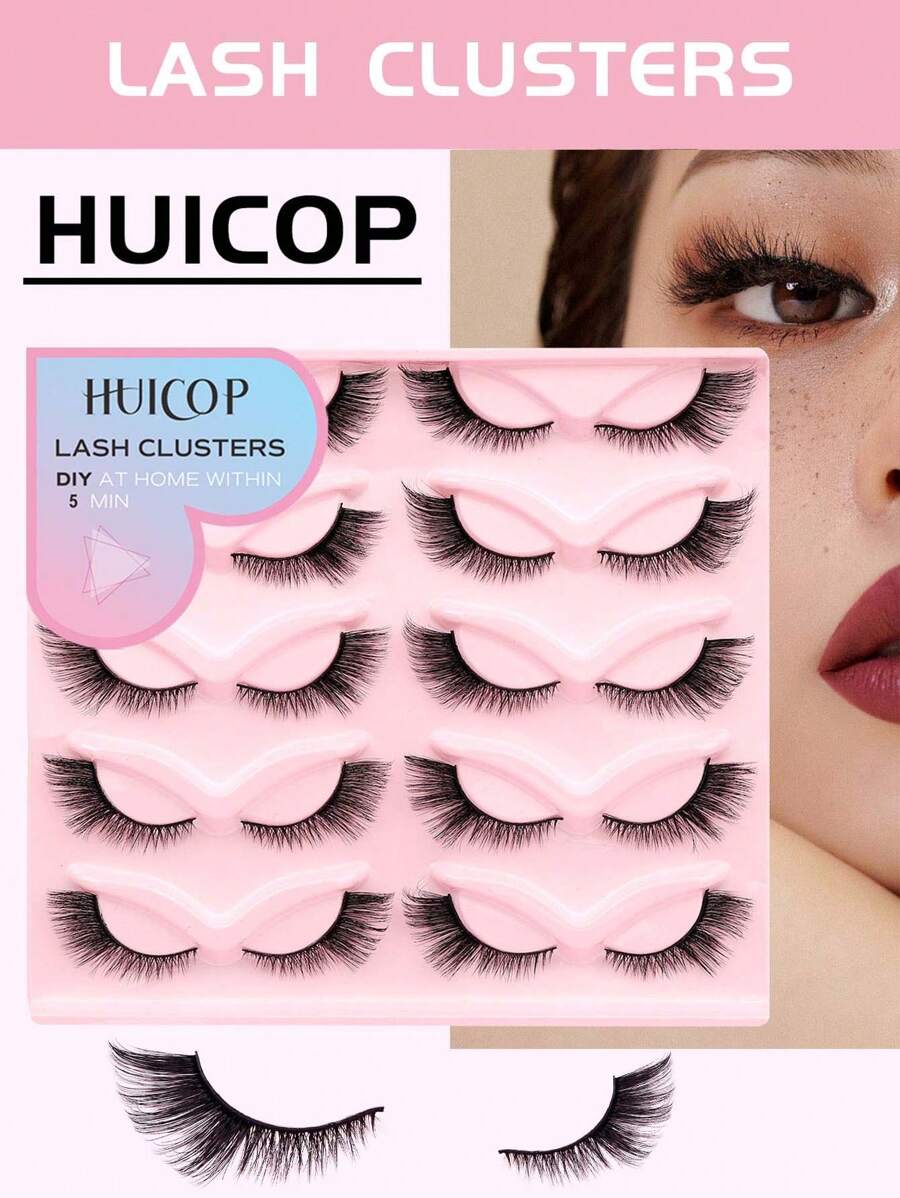 10 Pairs Of Fox Eyelashes, Fox Series False Eyelashes, Whole Piece ...