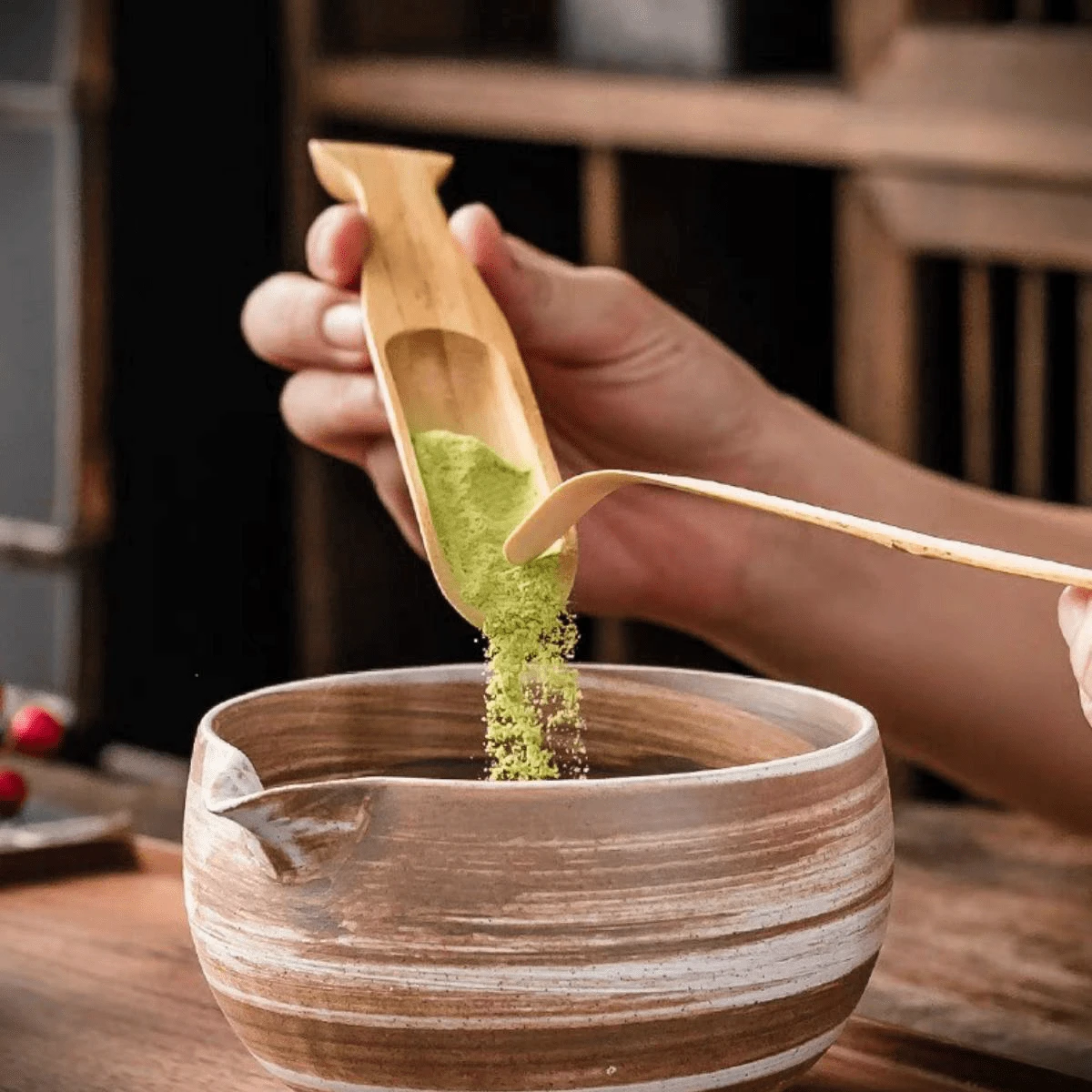 1pc Traditional Japanese Matcha Whisk Chasen Bamboo Tea Whisk ...