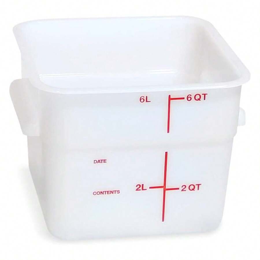 Squares Square Food Storage Container With Lids For Catering, Kitchen ...