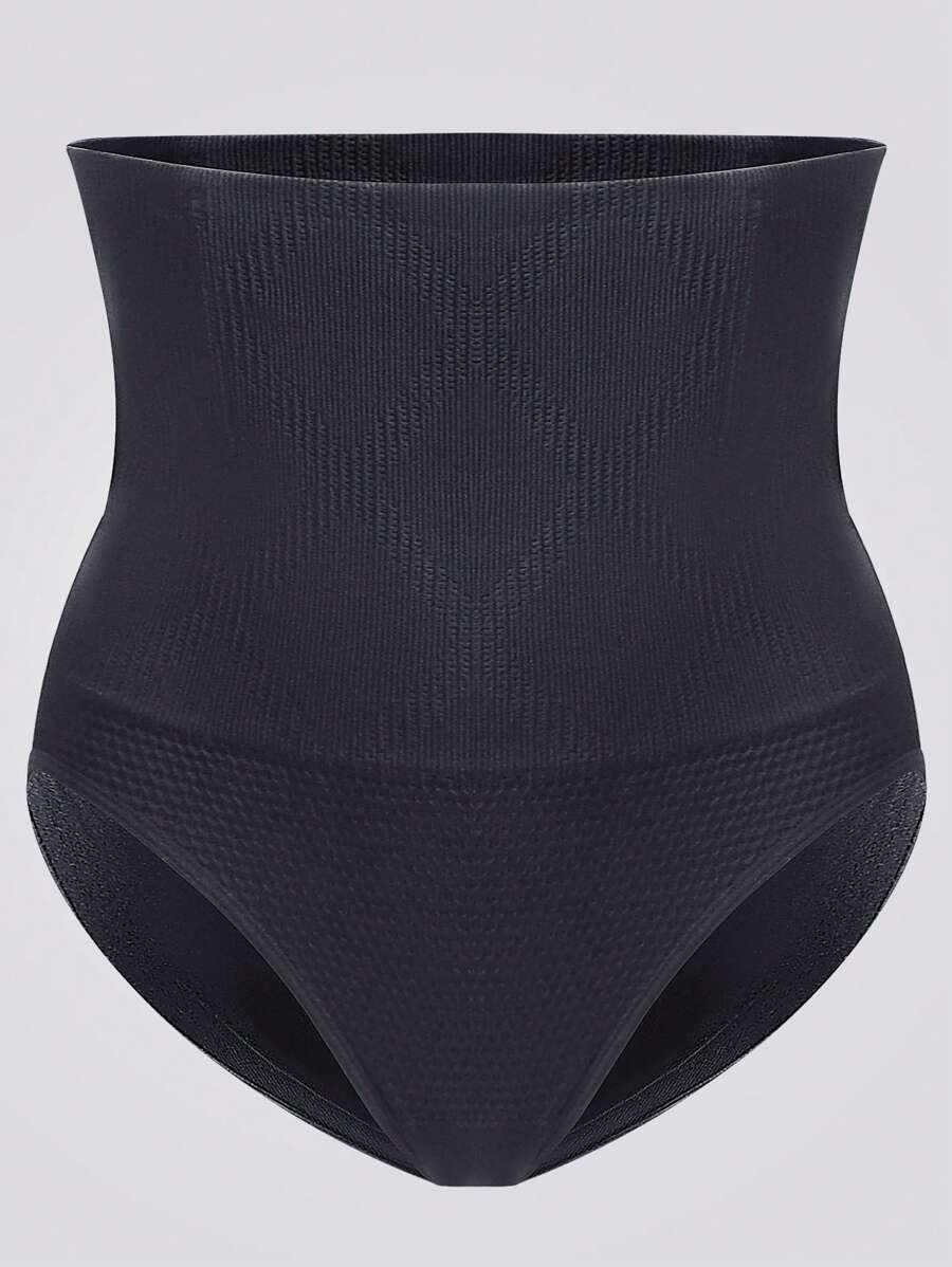 Plus Size Women's High Waist Body Shaping Panties, Simple Hip Lifting ...