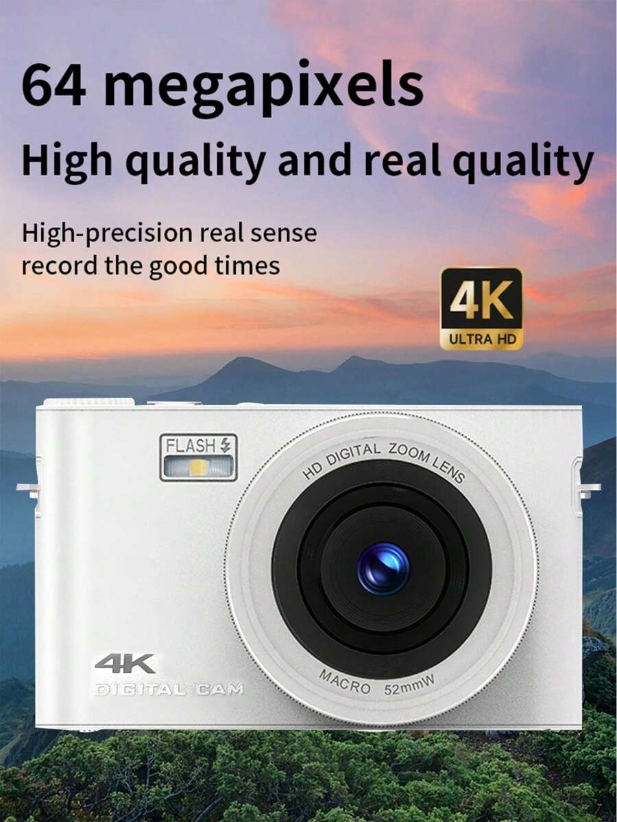 Digital Camera 3.0 Ips Touch Screen 64mp Hd Photography 18x ...