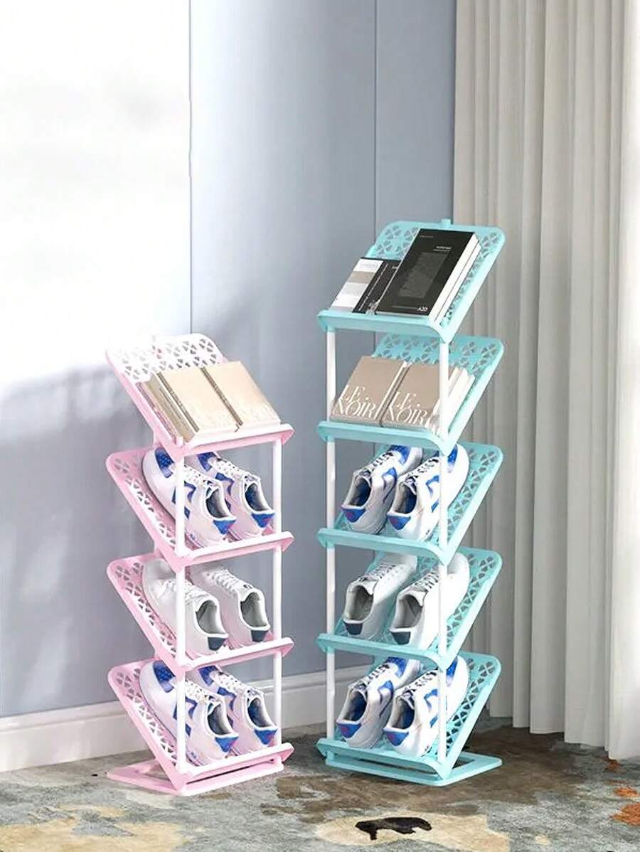 5-Tier Multi-Function Storage Rack, For Shoes, Toys, Books, Etc. Easy ...