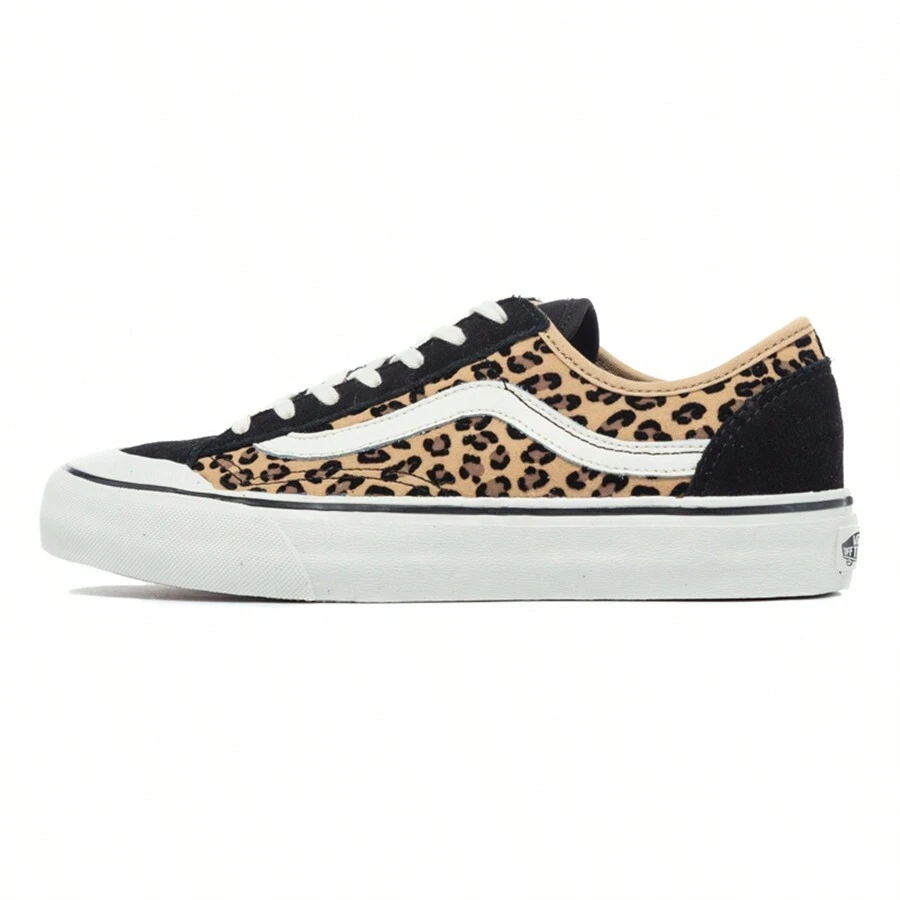 Vans Men'S And Women'S Shoes New Leopard Print Retro Low-Top ...