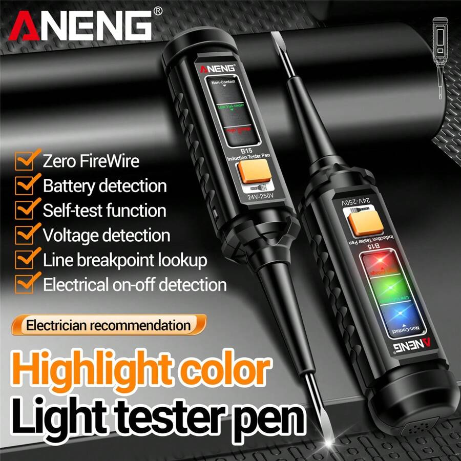 ANENG ANENG B15 Screwdriver Tester Highlight Color Indicator Light ...