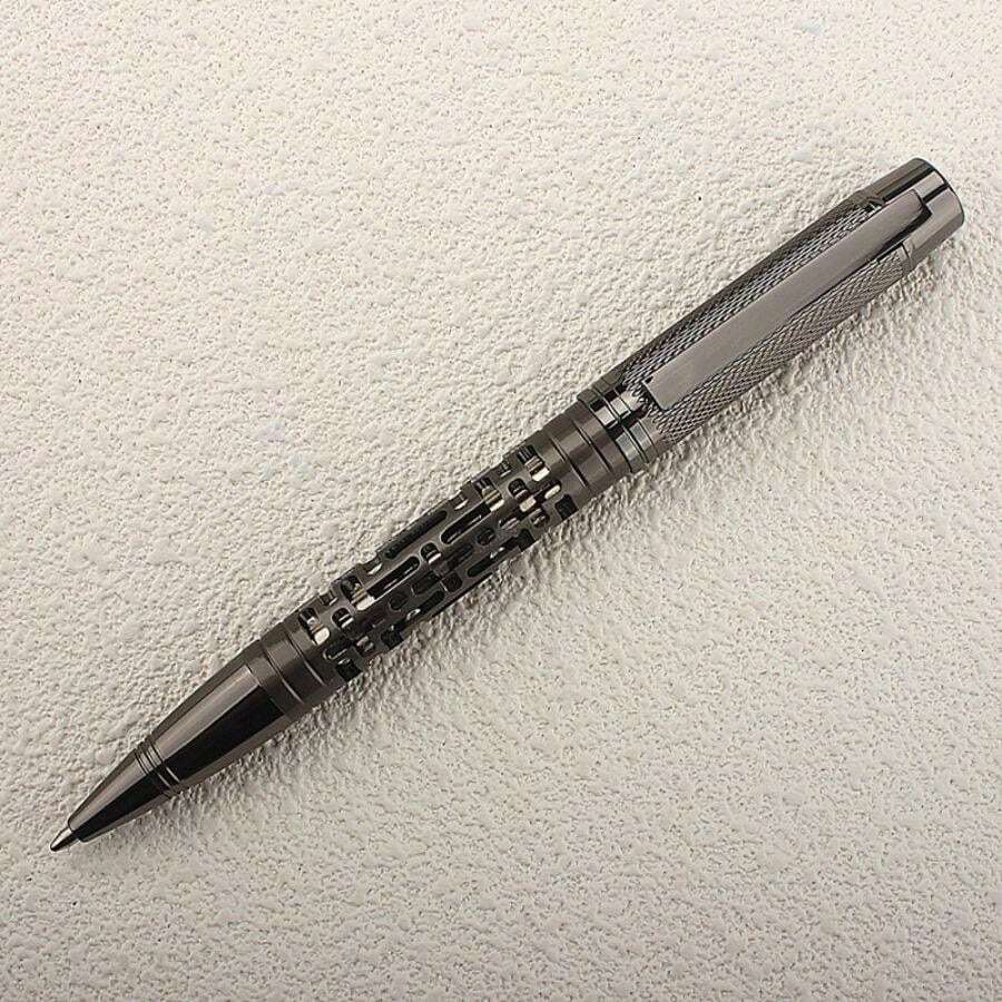 Luxury Hollow 308 Luxury Ink Ballpoint Pen, Blue Ink Medium Point 0.7mm ...