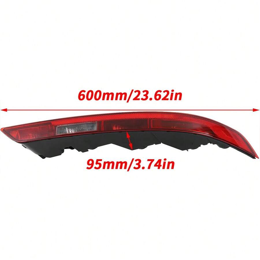 Rear Bumper Reflector Tail Light Fog Lamp With Wire Harness Bulb 4 ...