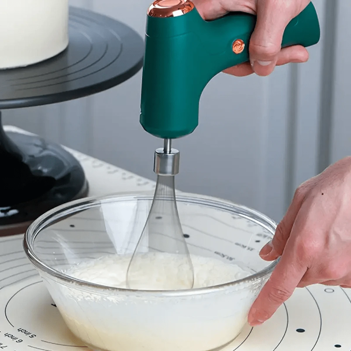 Wireless Egg Beater, Handheld Electric Mixer, Home Baking Cake Cream ...