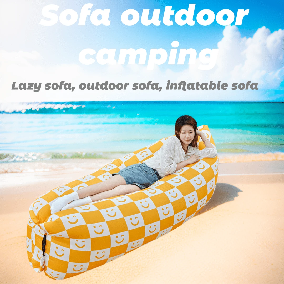 Lazy Person Inflatable Sofa Outdoor Camping Music Festival Inflatable ...