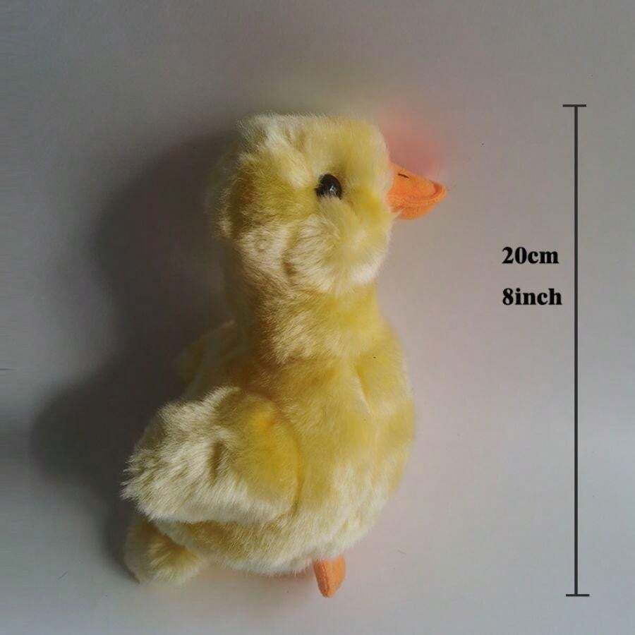 Hyper-Realistic Plush Duckling, Chick, Rooster, Hen Farmyard Animal ...