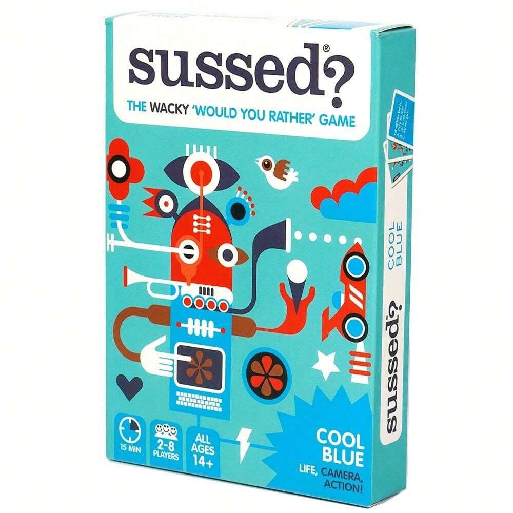 SUSSED The Game Of Wacky Choices - Social Card Games For Adults - Fun ...