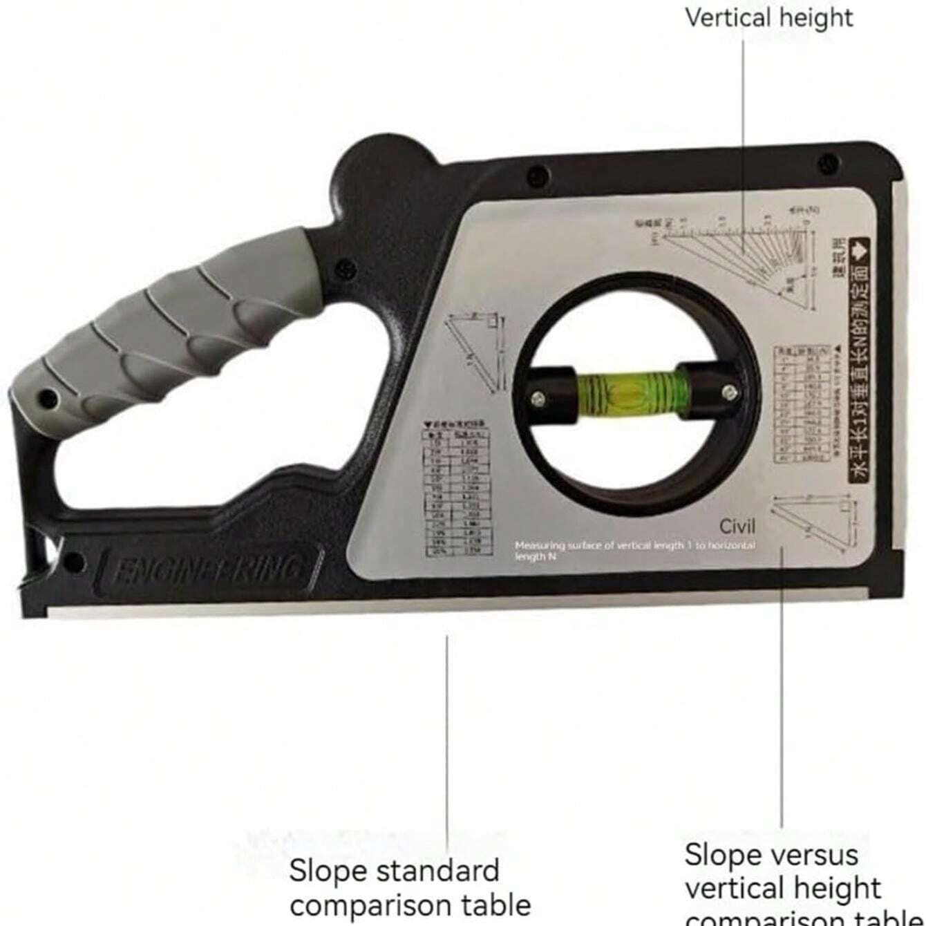 Portable Mechanical Inclinometer, Digital Angle Finder Magnetic Slope ...