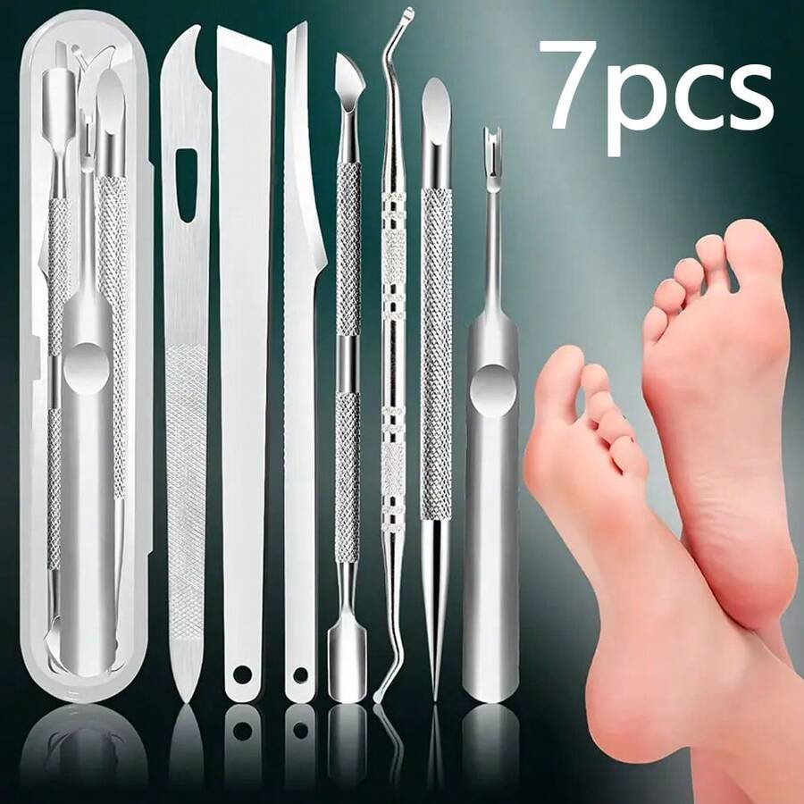 Kit de manicure em aço inoxidável - Pinças multisseção de precisão para ...