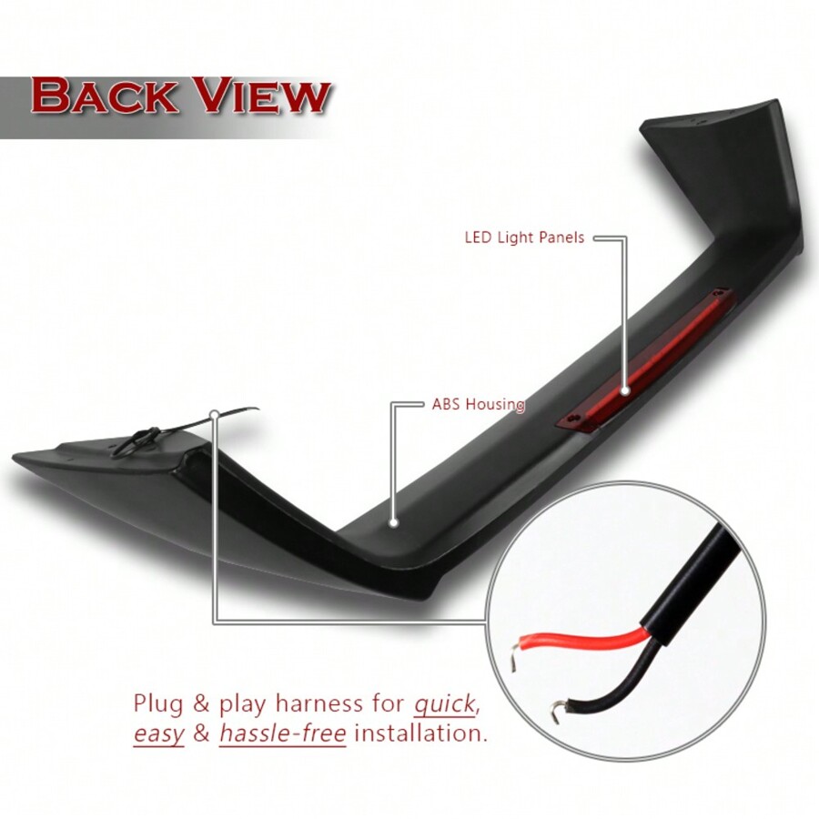 For 2002 - 2006 Acura RSX DC5 Type-R Primer Black Trunk Spoiler With ...