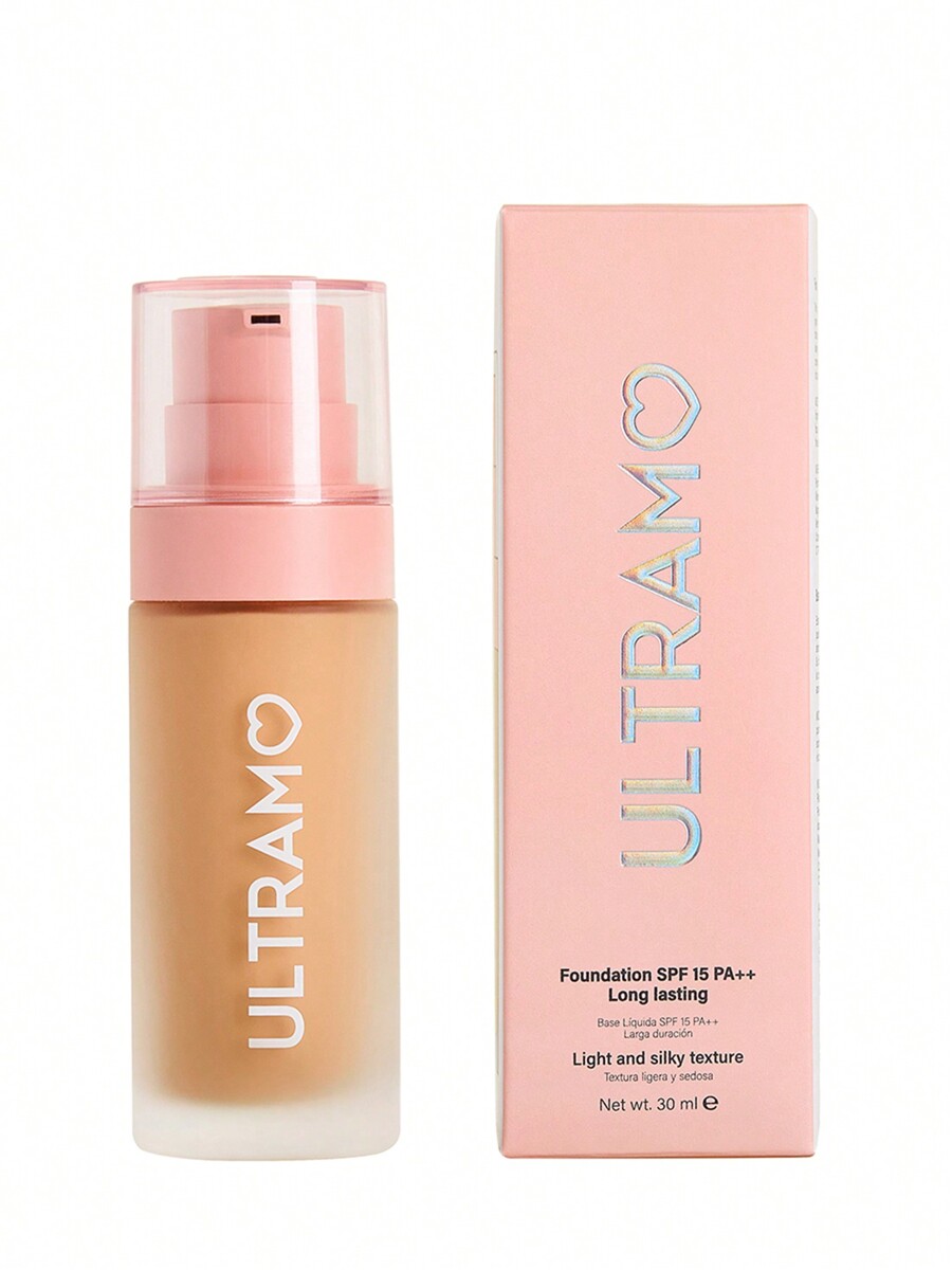 ULTRAMO Base de Maquillaje V2280 Fundación Líquida Ligera E Impecable,A ...