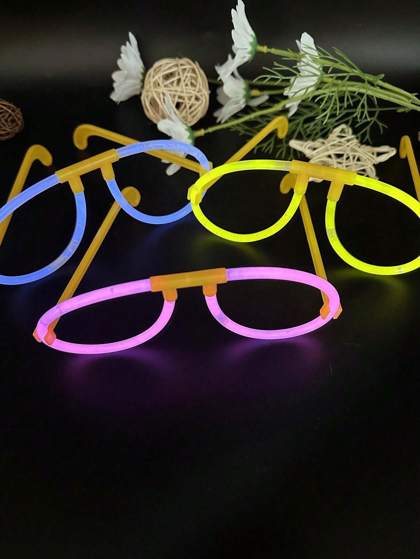 Glow Stick Glasses DIY Kit For Nightclub, Bar, KTV, Light-Up Party ...