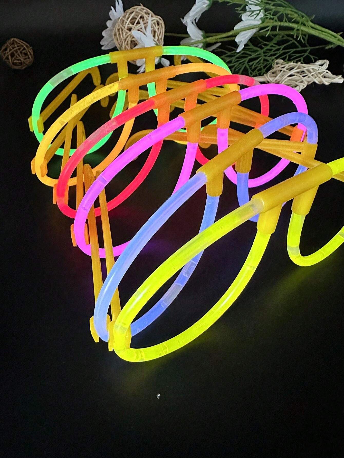 Glow Stick Glasses DIY Kit For Nightclub, Bar, KTV, Light-Up Party ...