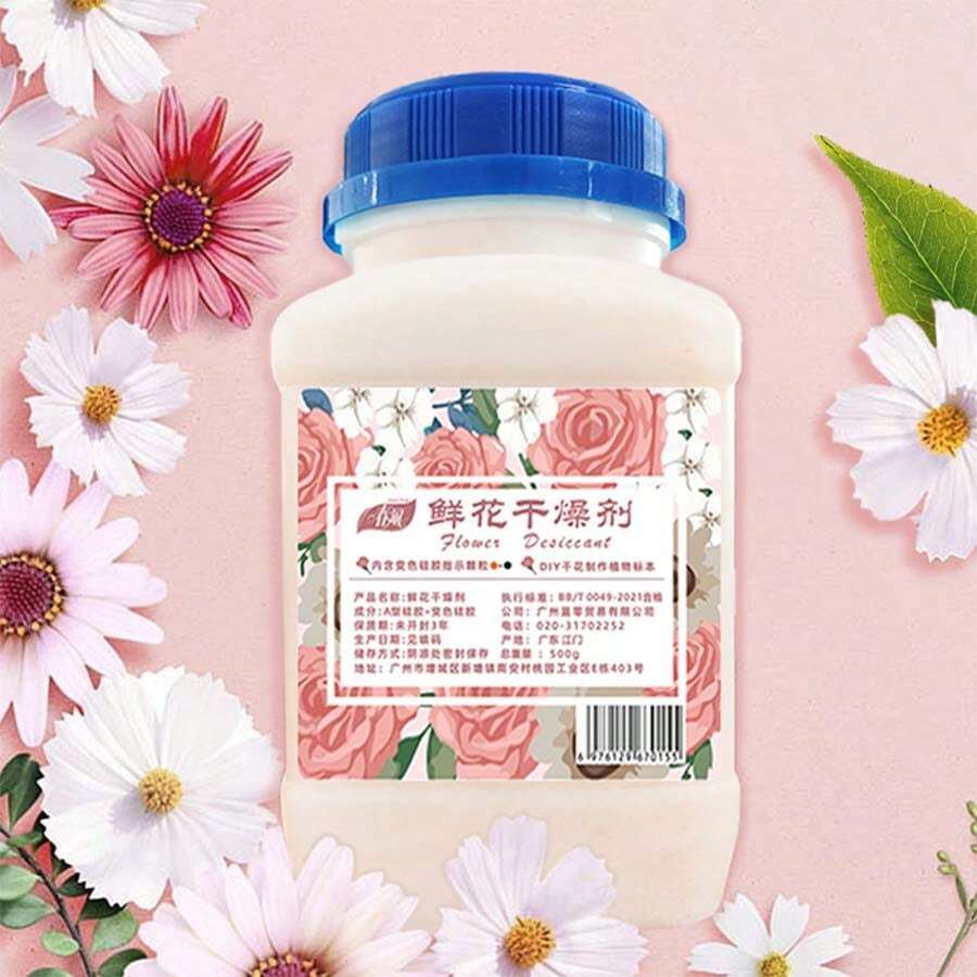 Silica Gel Flower Drying Agent, DIY Dried Flower Making, Flower ...