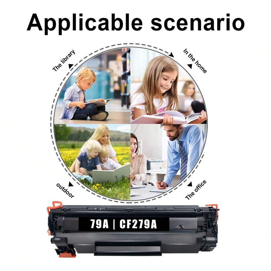 79A | CF279A Toner Cartridge (Black,1 Pack) Replacement For HP Pro M12w M12a MFP M26nw M26a ...