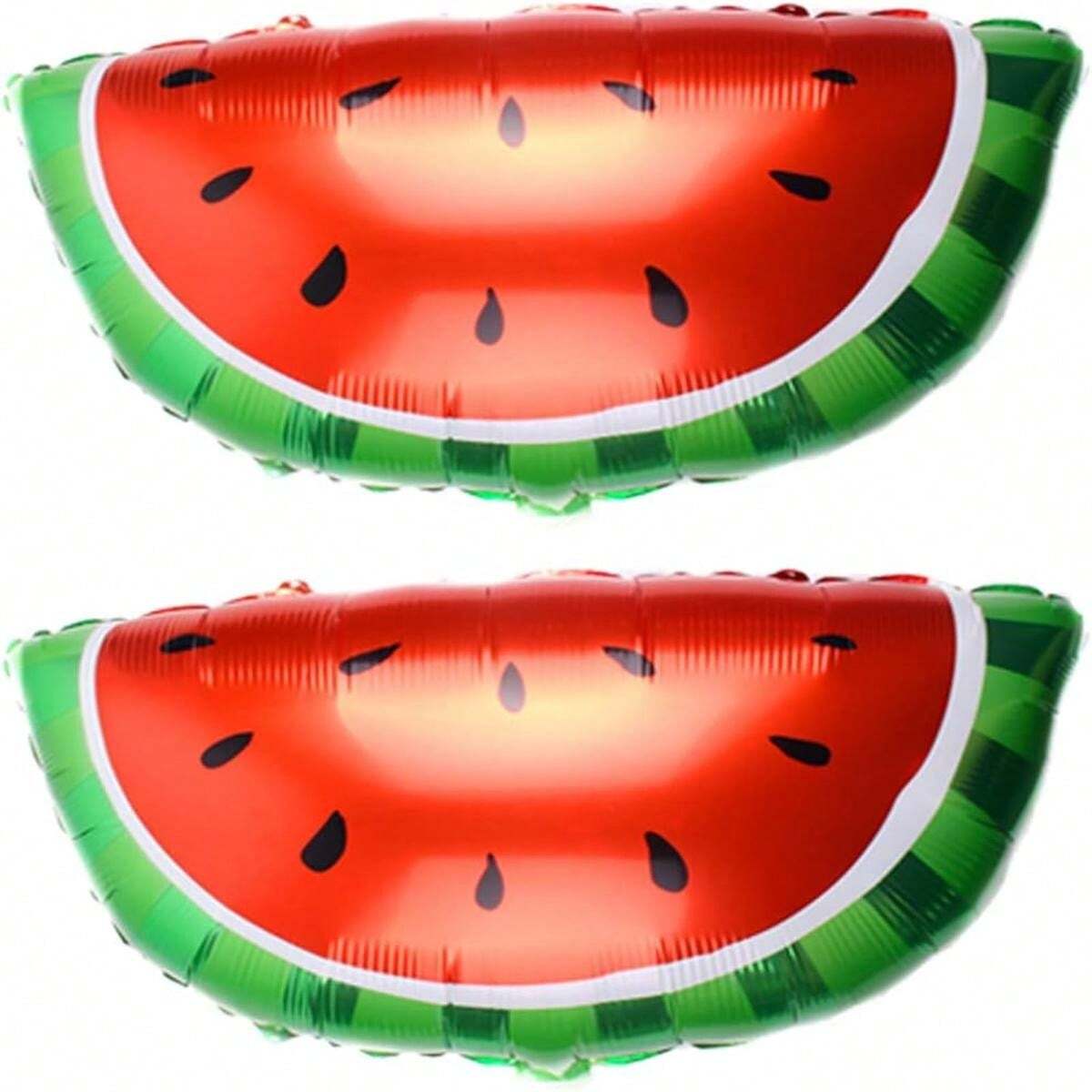 Watermelon Balloon Summer Balloon Fruit Foil Balloon Fruit Watermelon ...