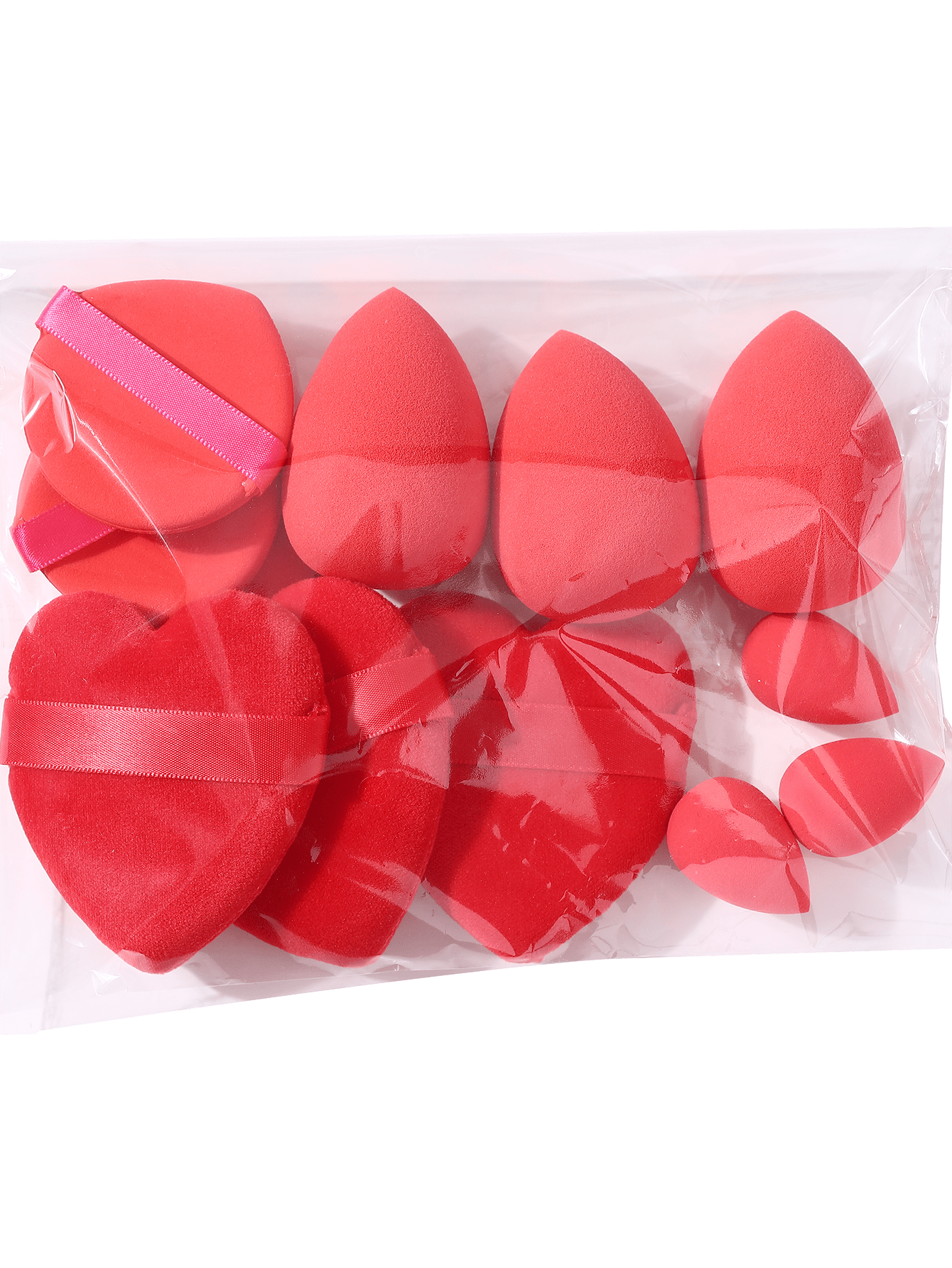 Makeup Tool Set Of 12 Pieces, Including 3 Cushion Puffs, 3 Beauty ...