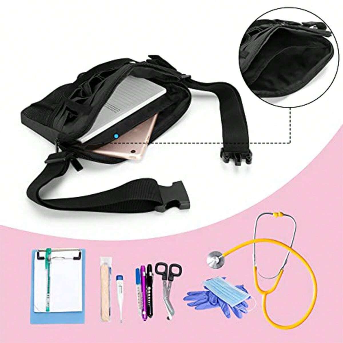 Nurse Fanny Pack With Medical Gear Pockets, Nurse Waist Pouch Nurse ...