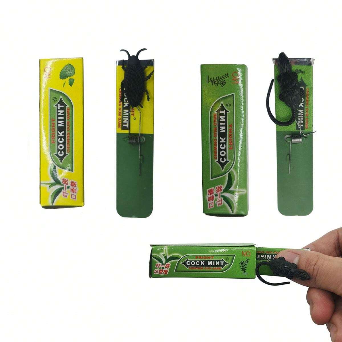 Gag Fake Chewing Gum Toy For Prank And Joke, Funny Novelty Trick Toy ...