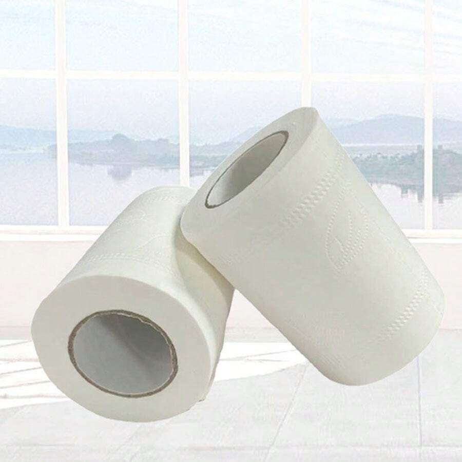 6 Rolls Of Individually Packaged Cleaning Tissue Paper, Toilet Paper ...