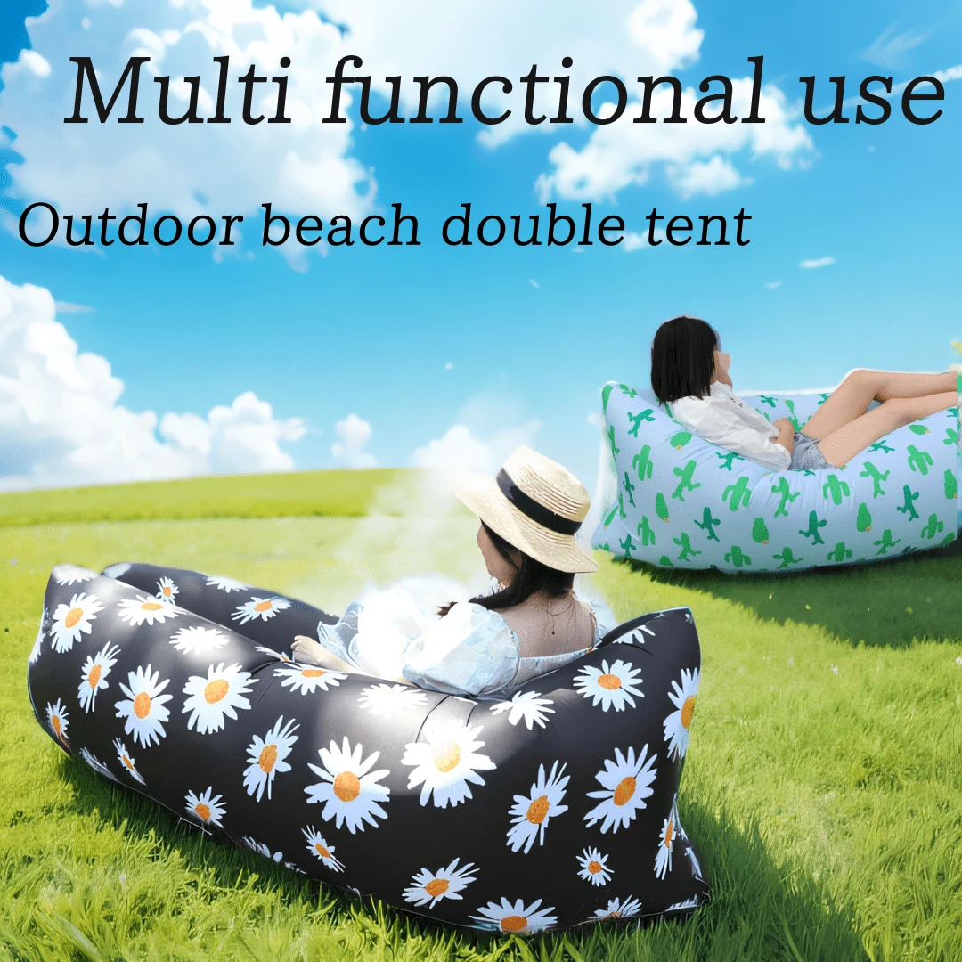 Slouchy Person Inflatable Sofa Outdoor Camping Music Festival ...