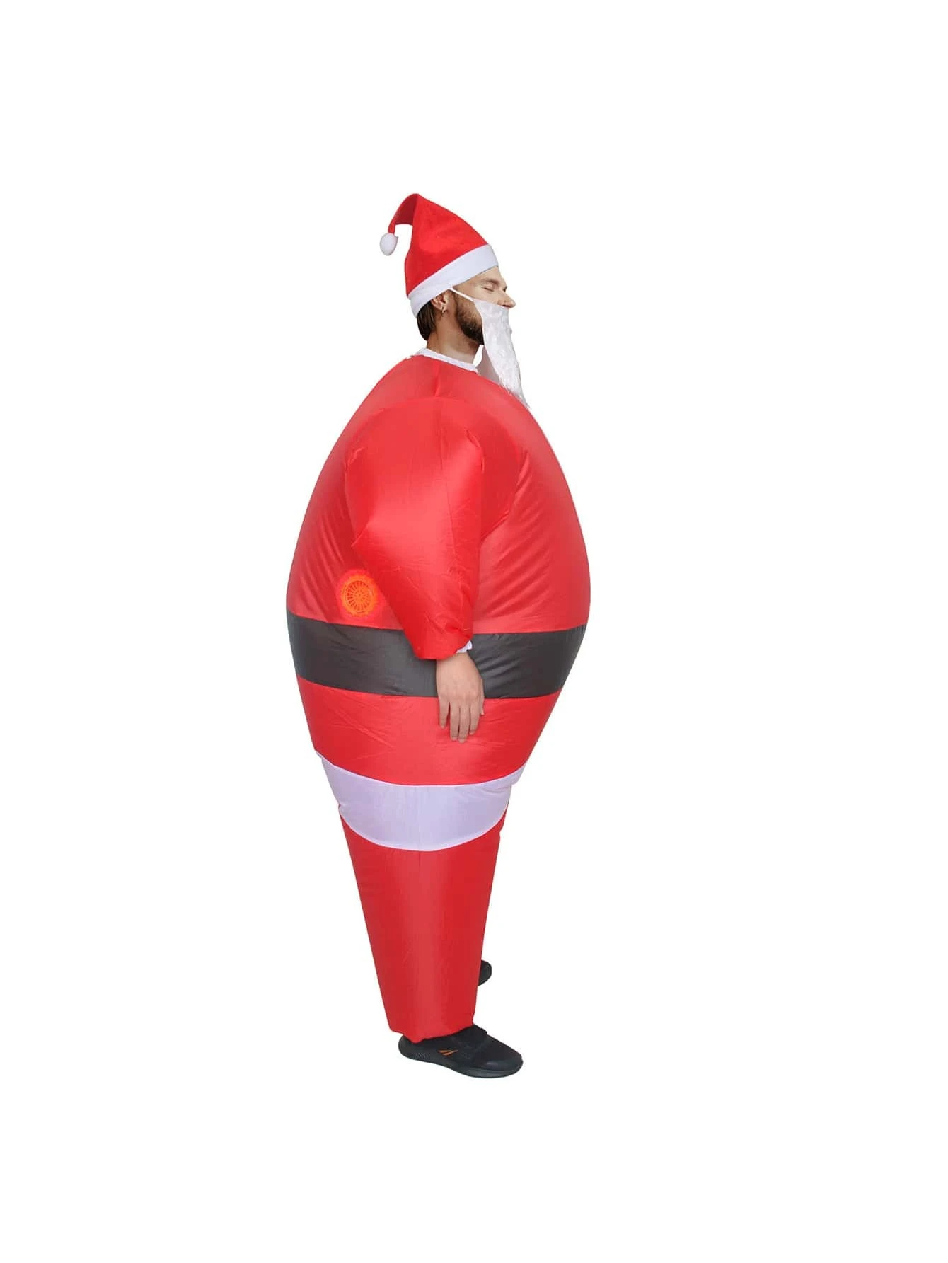 1 Complete Set Inflatable Santa Claus Costume (With Fan And Inflatable ...