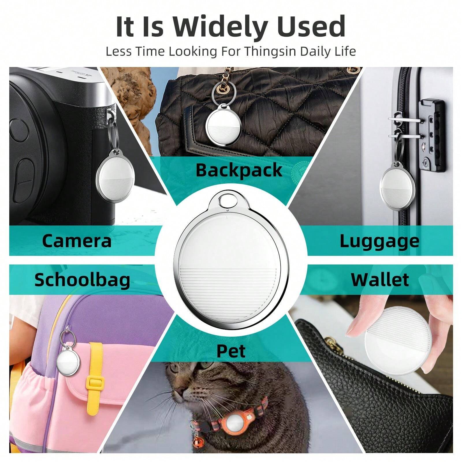 Apple Pet Tracker Airtag Anti-Lost For Cats Outdoor, FindMy Pet Locator ...
