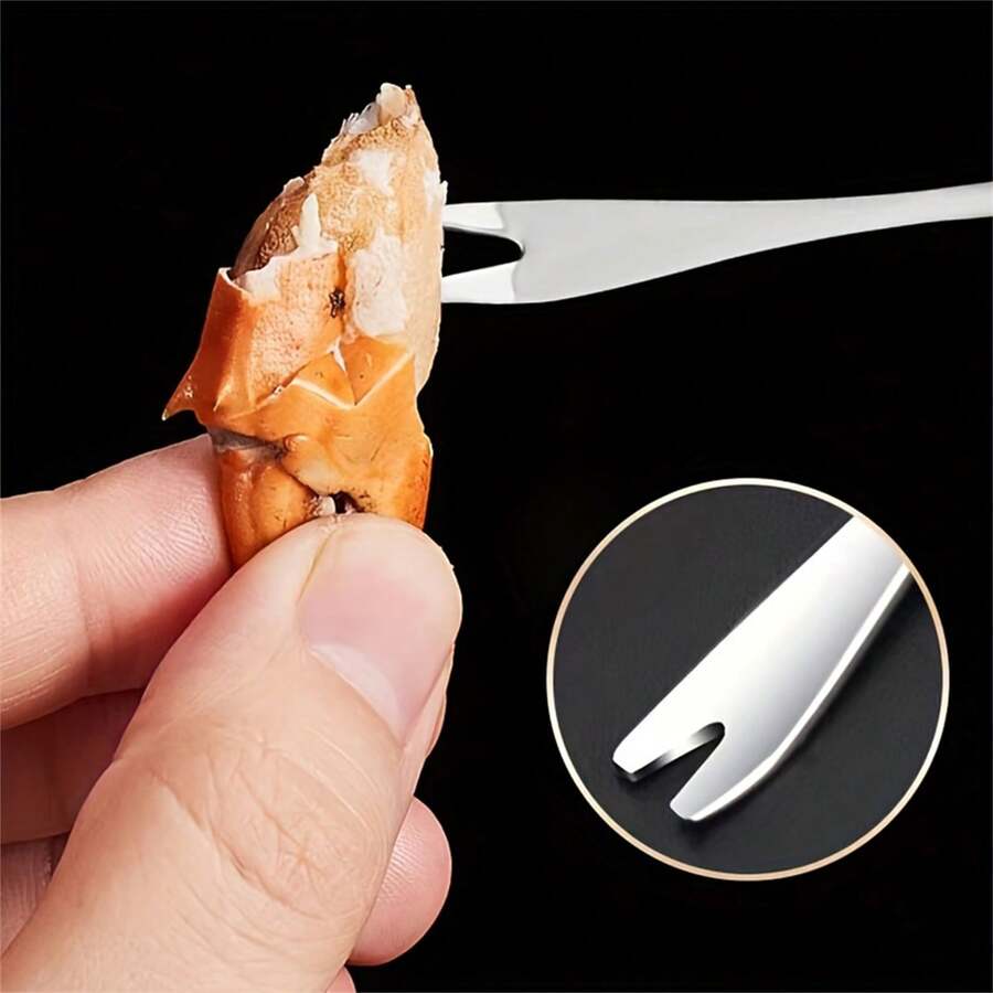 1 Set, Crab Eating Tool, Professional Seafood Shell, Zinc Alloy Crab ...