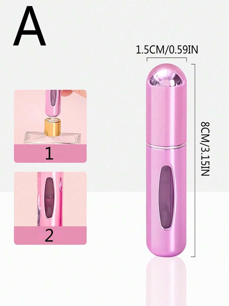 10/5/1pc portátil mini frasco de spray de perfume recarregável ...