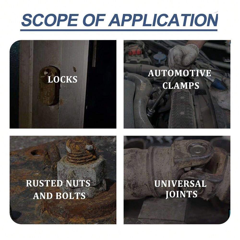 Rust Remover Spray, Powerful Iron Rust Cleaning Agent, Cleaning Tool ...