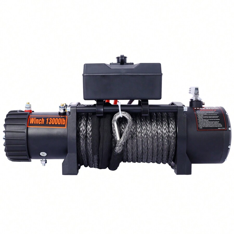 Winch-13000 Lb. Load Capacity Electric Winch -12V DC Power For Towing ...