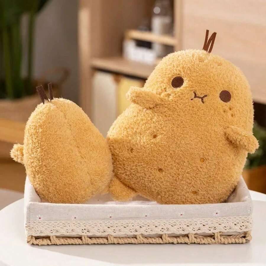 Potato Plush Toy Happy Fruit Plush Pillow Soft Stuffed Food Spud Super ...